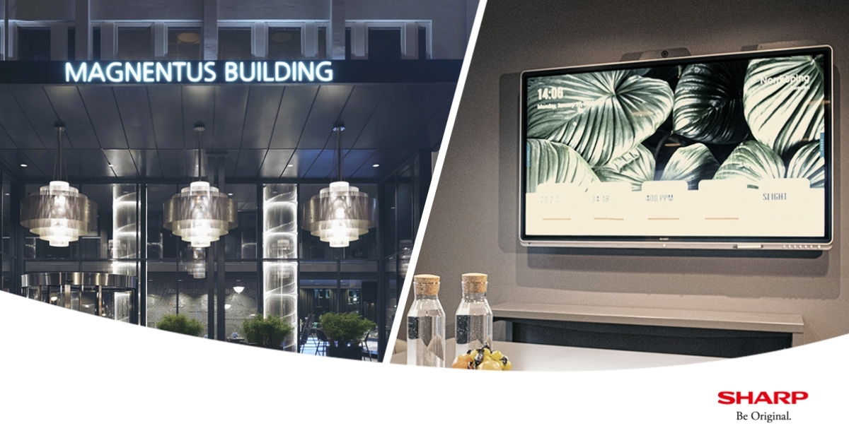 Magnentus building - med känsla, smak och hög service | Sharp